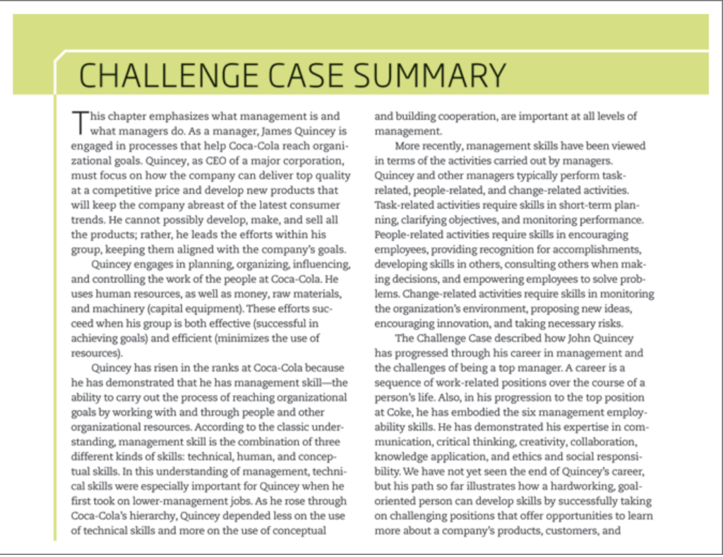 Solved Refer to the Challenge Case at the beginning of the | Chegg.com