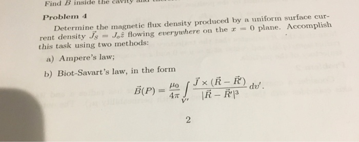 Solved Determine the magnetic flux density produced by a | Chegg.com