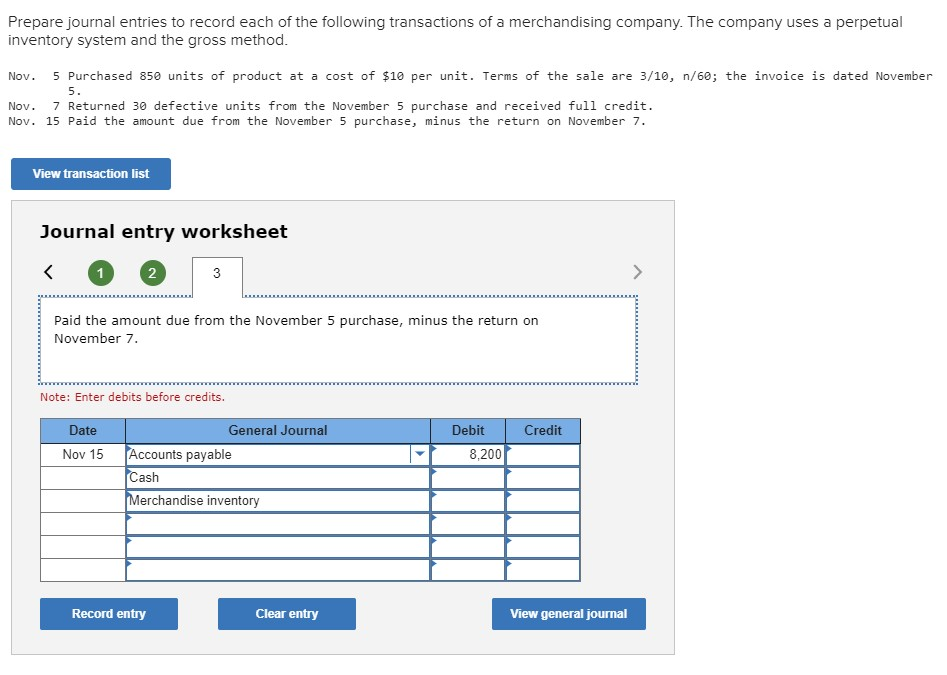 Solved Prepare journal entries to record each of the | Chegg.com