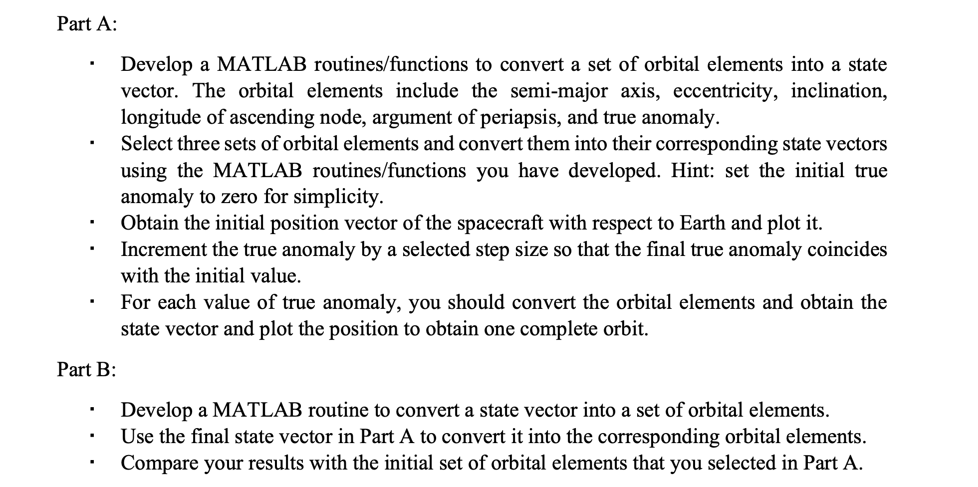 Part A: Develop a MATLAB routines/functions to | Chegg.com