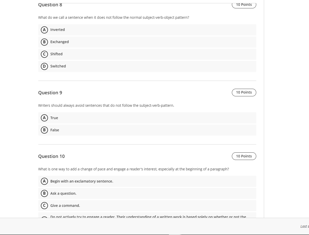 solved-question-8-10-points-what-do-we-call-a-sentence-when-chegg