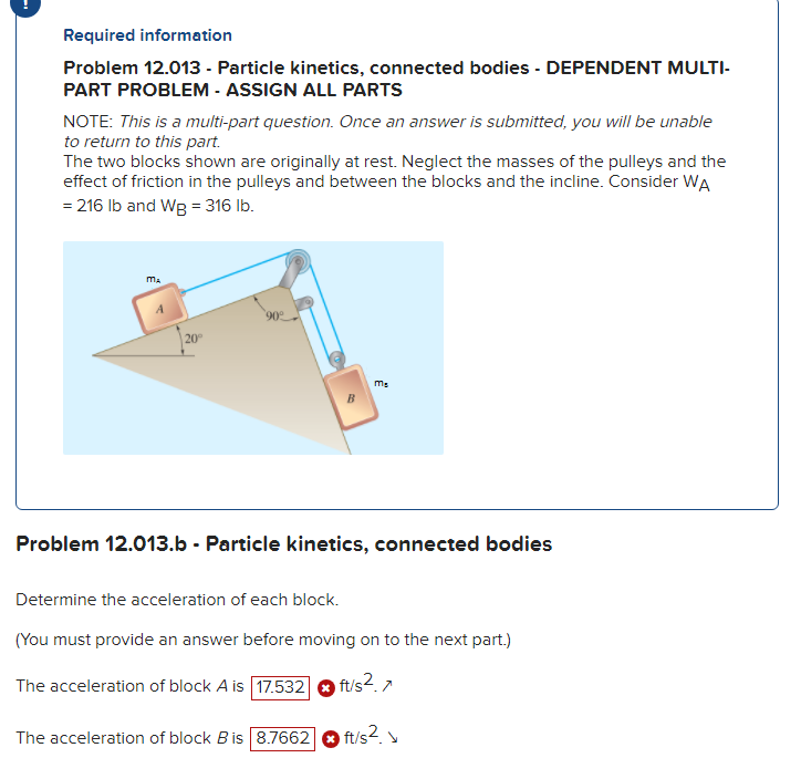 Solved Required informationProblem 12.013 - ﻿Particle | Chegg.com