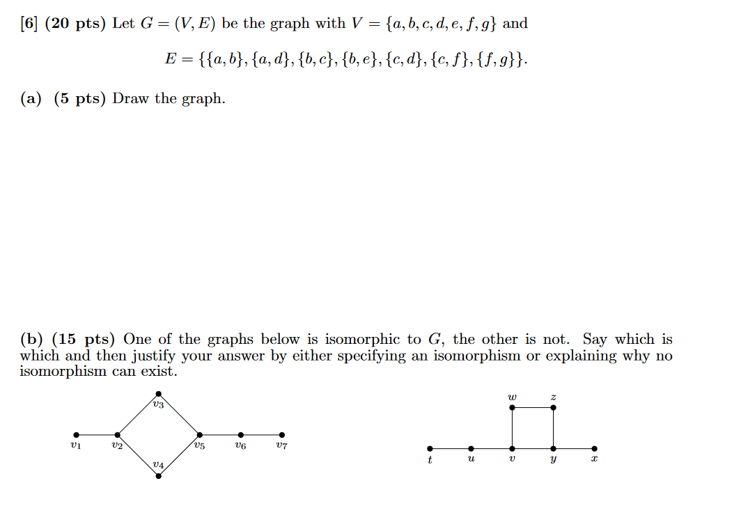 Solved 6.Please help me prepare for my exam. Show steps and | Chegg.com