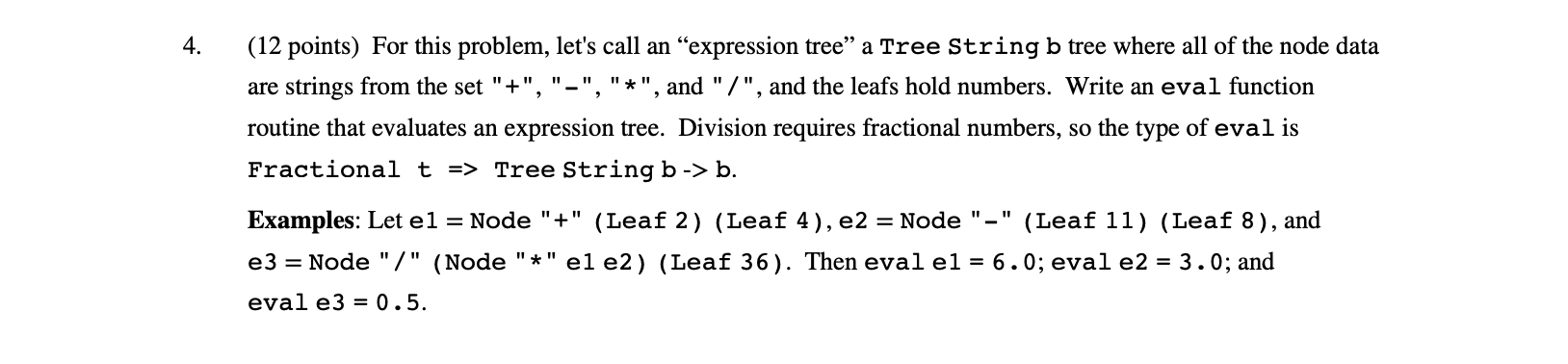 For Problems 3 And 4 Use The Following Binary Tree 