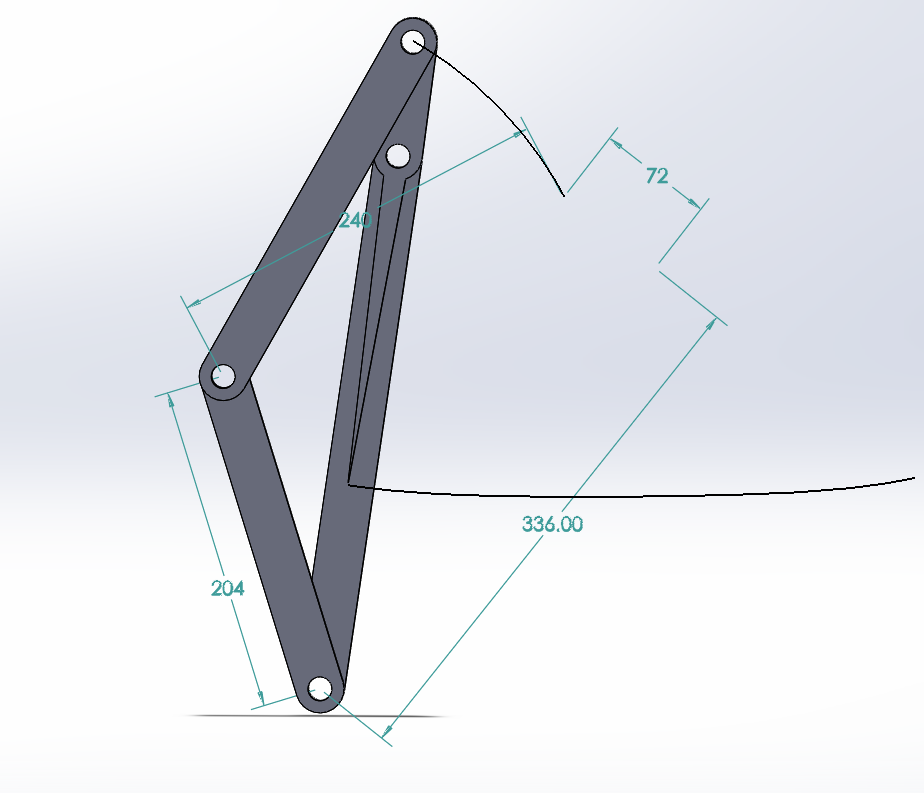 Solved Calculate the degrees of freedom for this four bar | Chegg.com