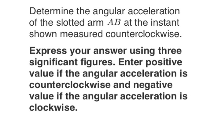 Solved The slider block C is fixed to the disk that has a | Chegg.com