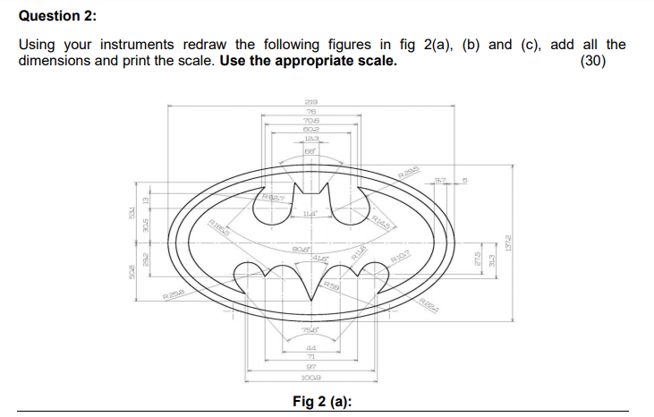 Please help with this technical drawing question | Chegg.com