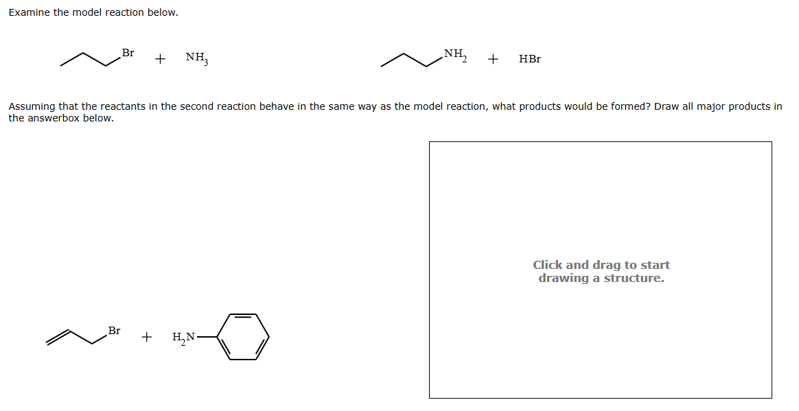 Solved Examine the model reaction below.Assuming that the | Chegg.com