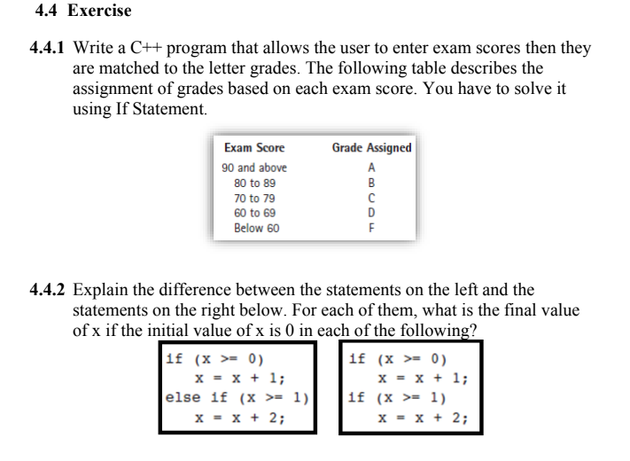 Solved 6.5.1 Write C++ program that asks the user to enter | Chegg.com