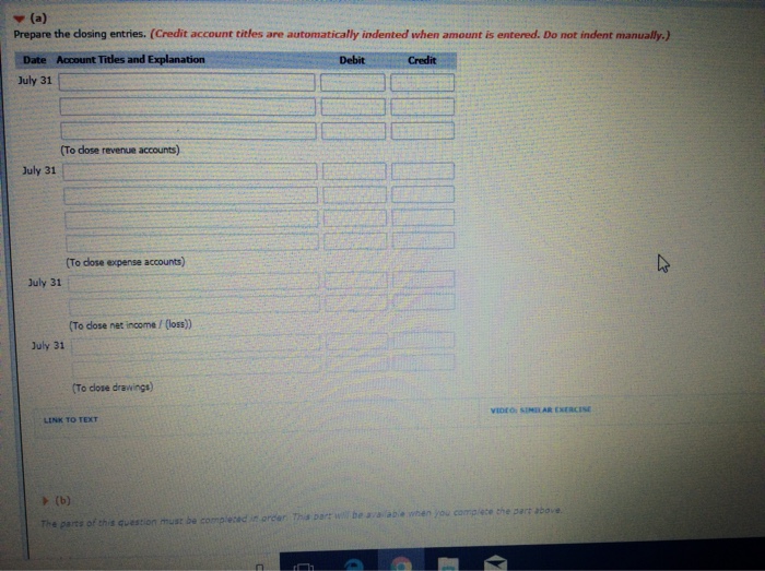 Solved Exercise 4-8 (Part Level Submission) Okabe Company | Chegg.com