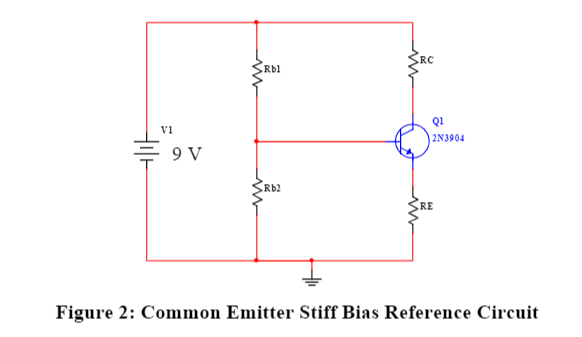 Solved 1. For the fixed current biasing circuit in Figure 1, | Chegg.com