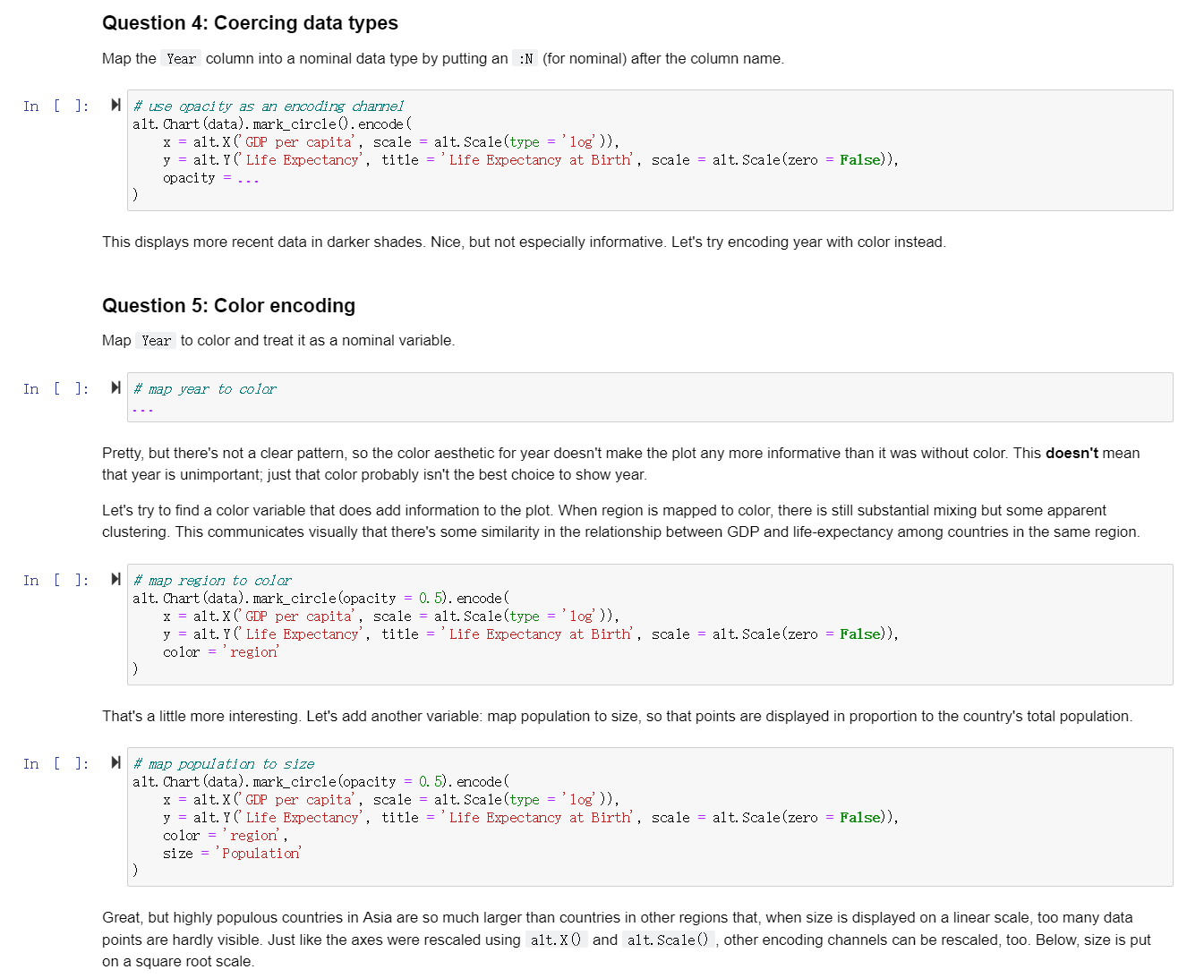 Solved Question 1: Different marksThe cell below is a copy | Chegg.com
