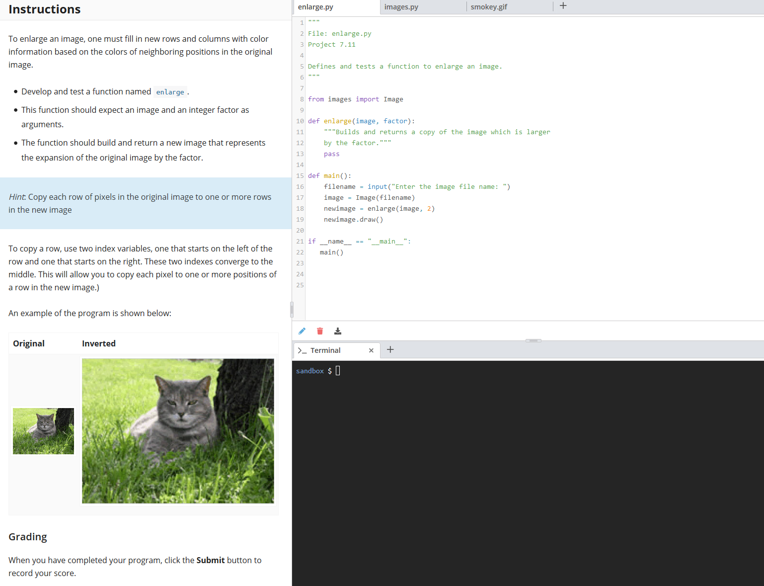 This module, written by Kenneth Lambert, supports | Chegg.com