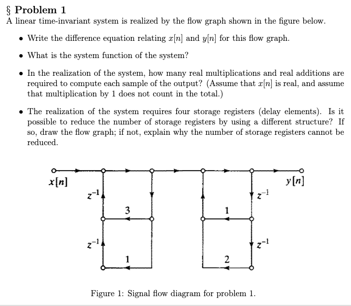 Solved § Problem 1 A Linear Time Invariant System Is 