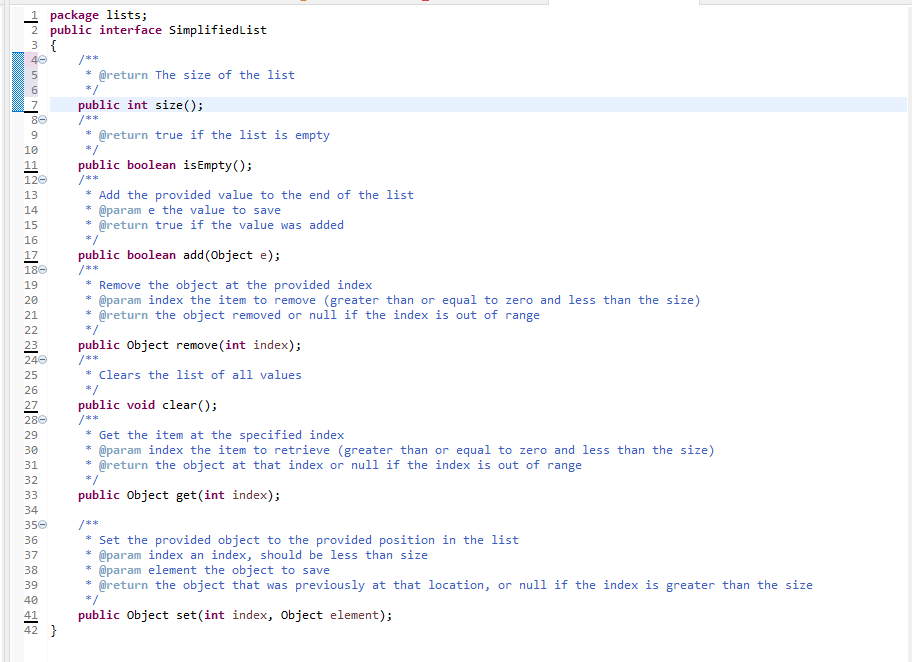 Building an Array List The standard data structure of | Chegg.com