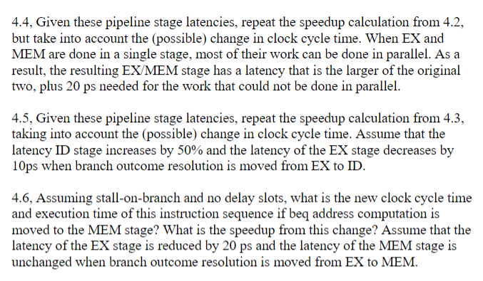 Solved 4 (15 points) In this exercise, we examine how | Chegg.com