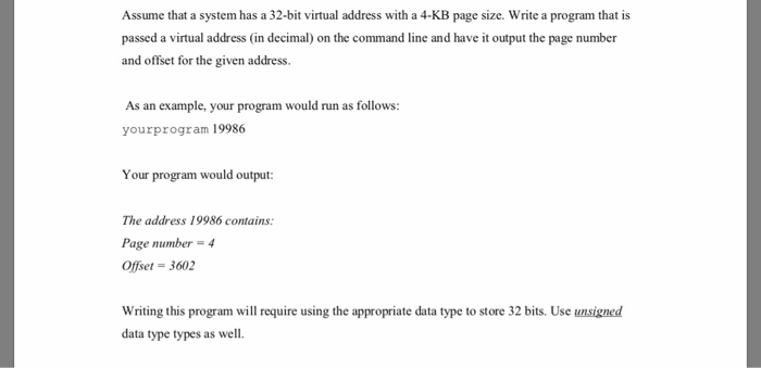 Solved Assume that a system has a 32-bit virtual address | Chegg.com