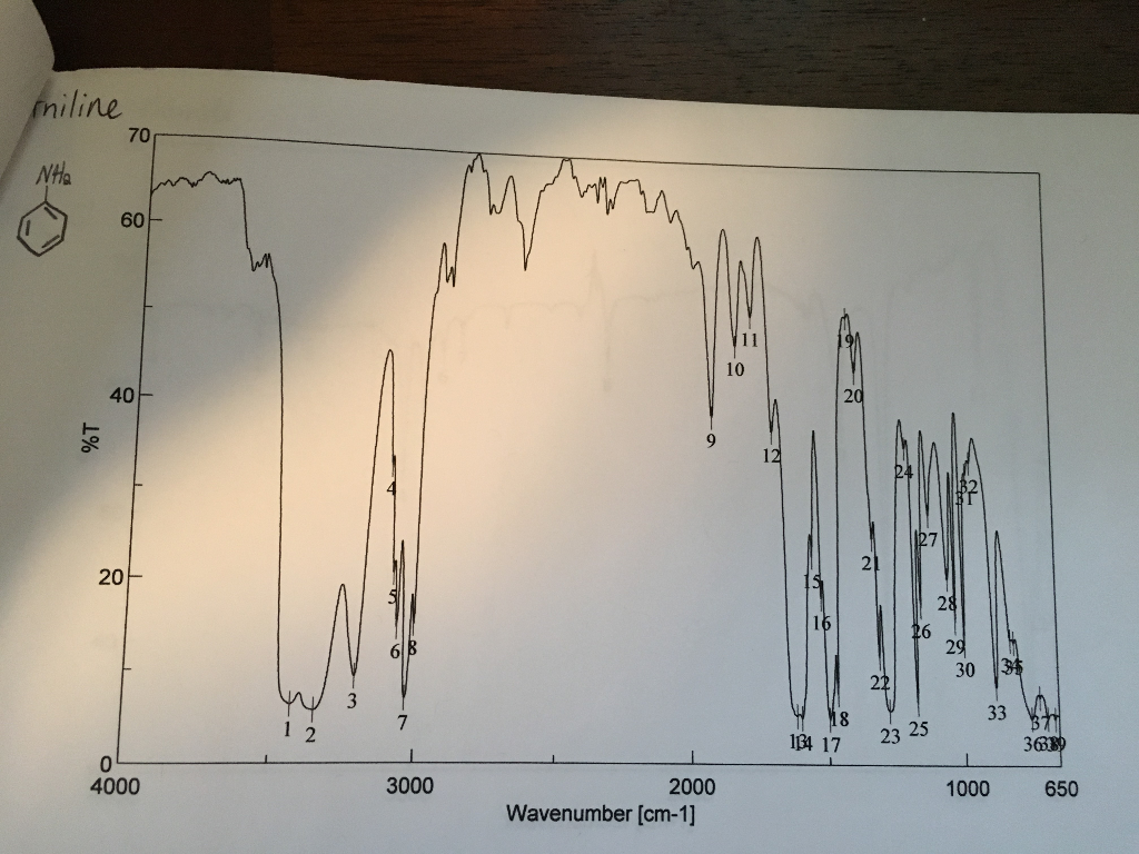 Solved Assign and label the peaks of the following IR | Chegg.com