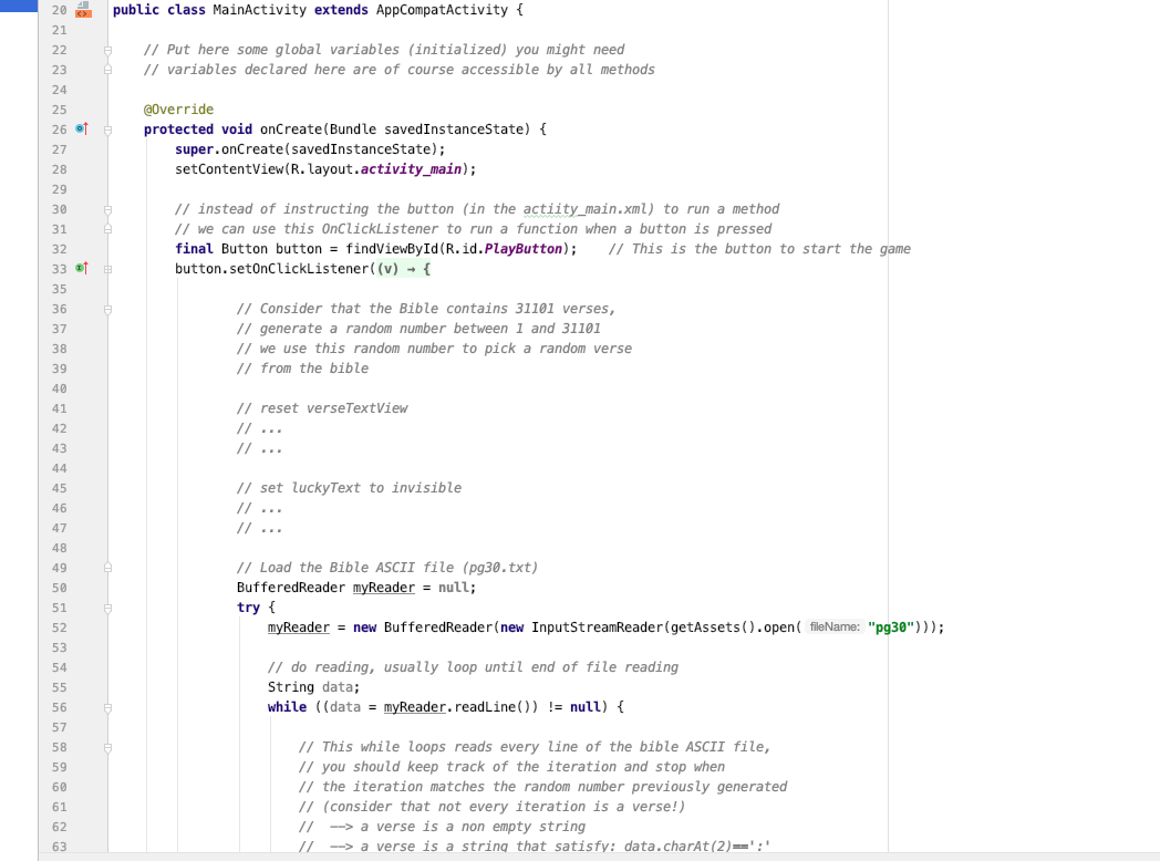 Problem Statement: I'm working on creating an app | Chegg.com