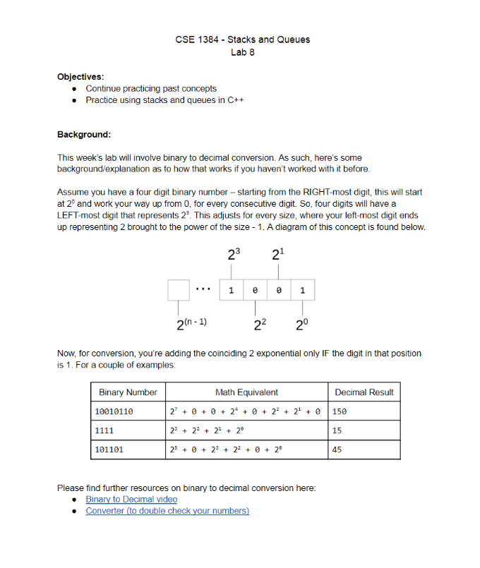 Solved Objectives Continue Practicing Past Concepts 