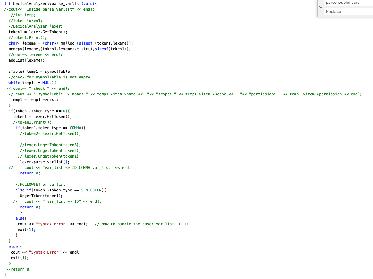Solved This is based on a lexical analyzer. Please help | Chegg.com