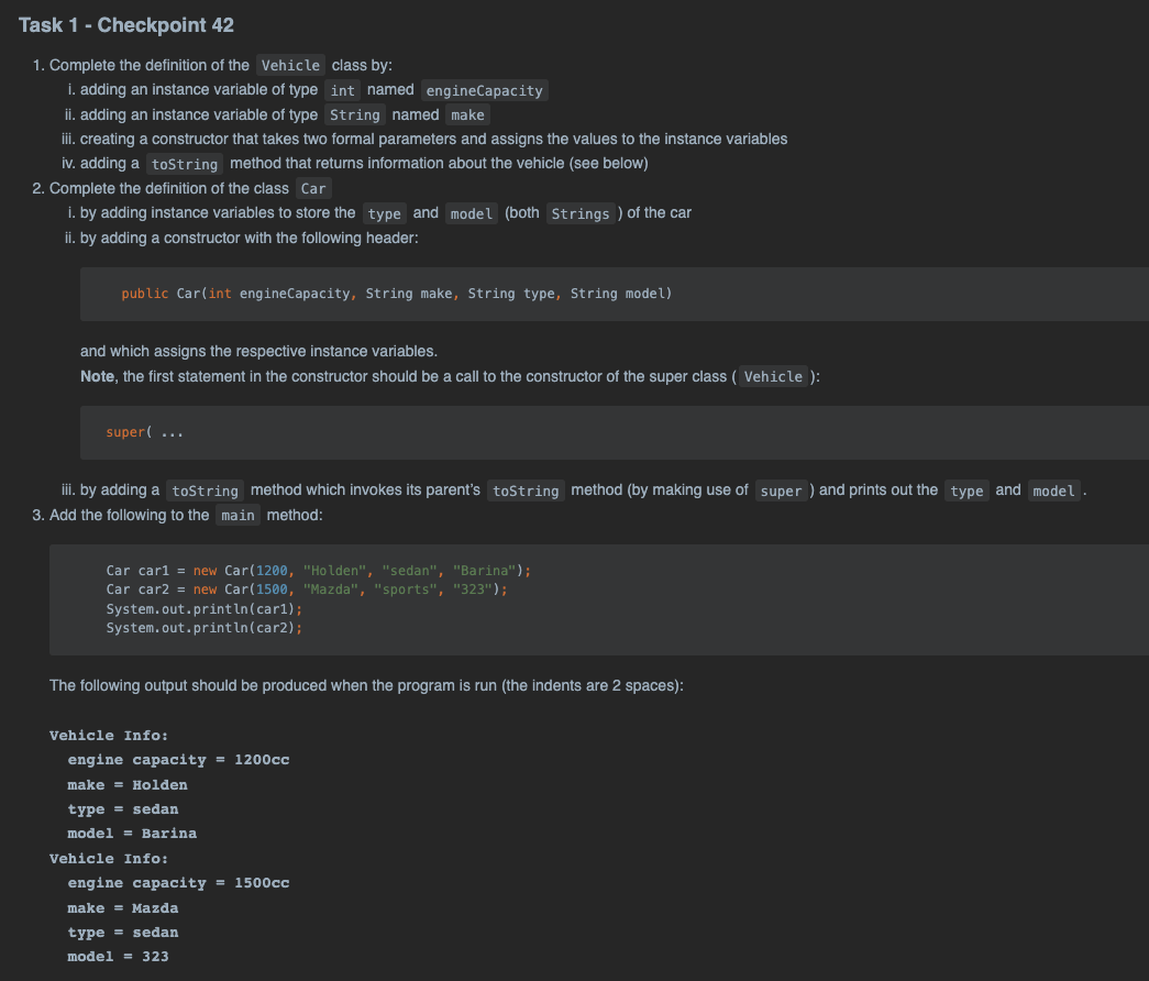Solved lask 1 - Checkpoint 42 1. Complete the definition of | Chegg.com