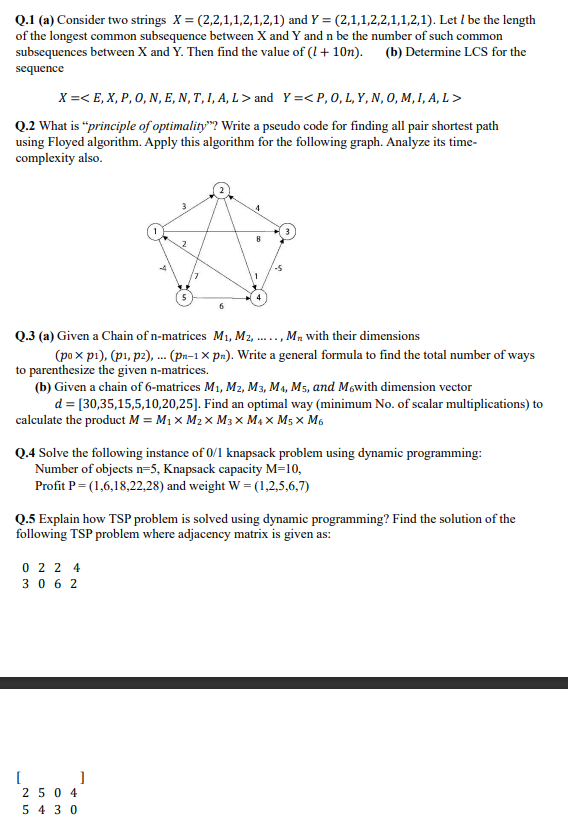 PLEASE ANSWER ALL OF THESE 5 ﻿QUESTIONS SHOWING | Chegg.com
