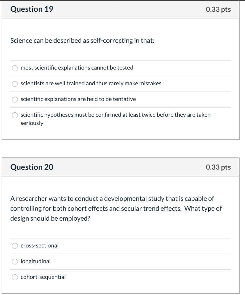 Solved Question 19 0 33 Pts Science Can Be Described As Chegg solved-question-19-0-33-pts-science-can-be-described-as-chegg