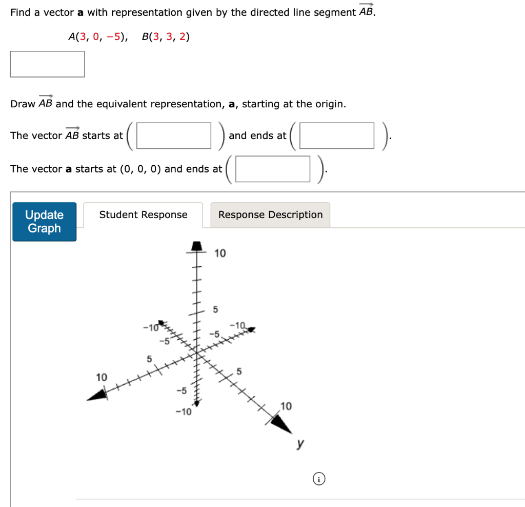 Solved Find a vector a with representation given by the | Chegg.com