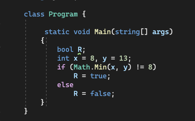 how to convert this if-else code into ternary | Chegg.com