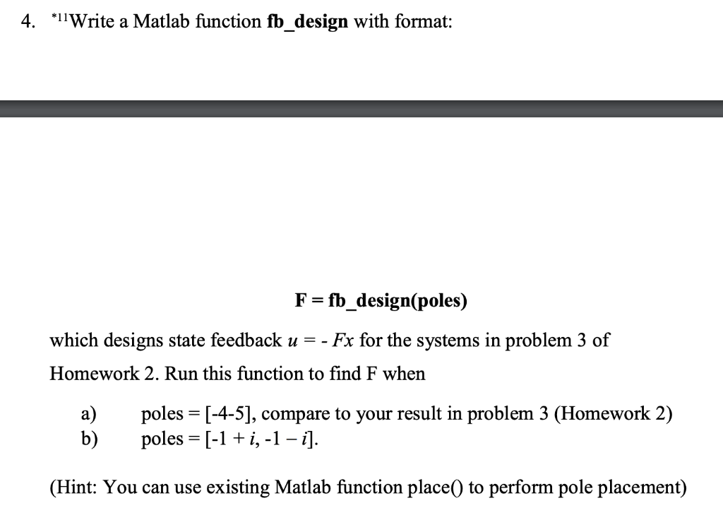 Solved Hello, I need help with problem 4, problem 3 is just | Chegg.com