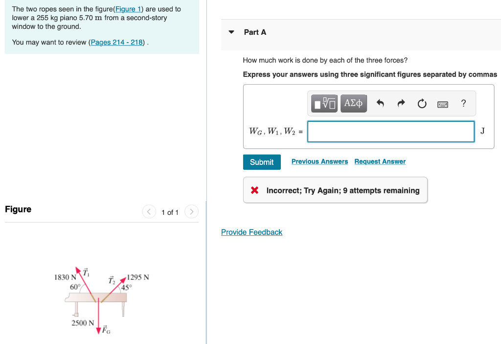 Solved The two ropes seen in the figure(Figure 1) are used | Chegg.com