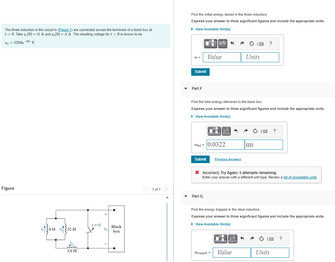 Solved The three inductors in ﻿the circuit in (Figure 1) | Chegg.com