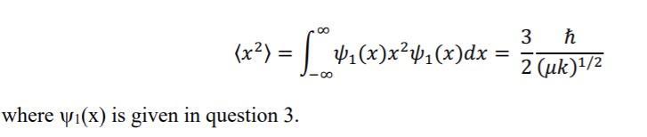 Solved 2. Show that the harmonic oscillator wavefunctions | Chegg.com