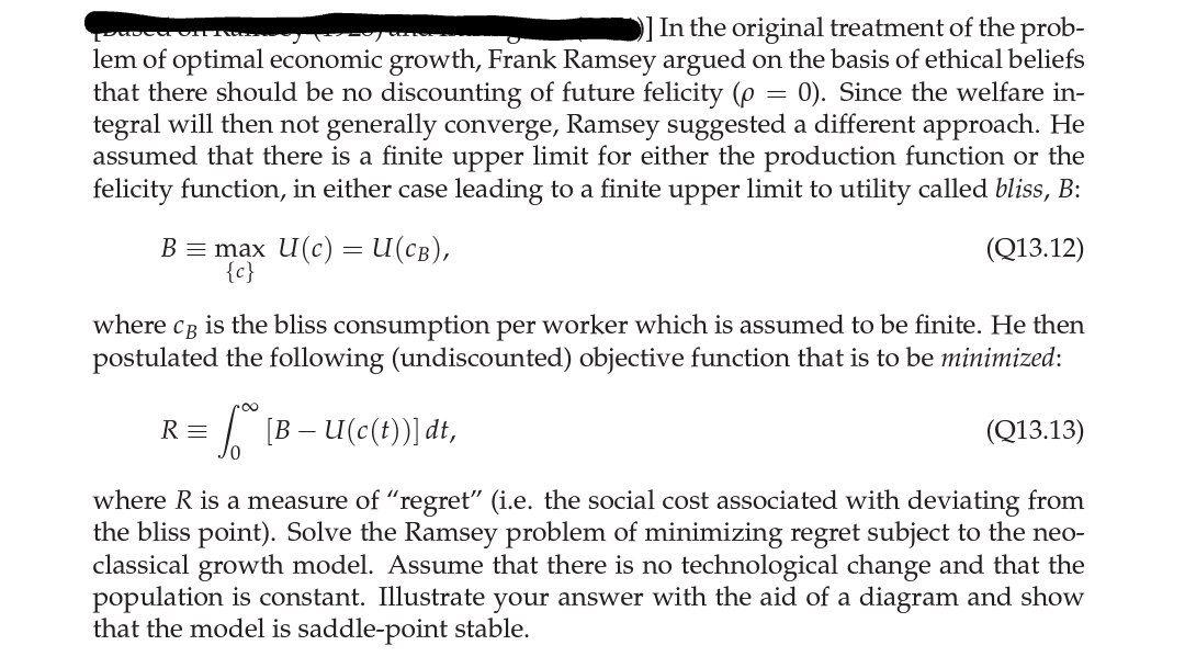 Solved ] In the original treatment of the prob- lem of | Chegg.com