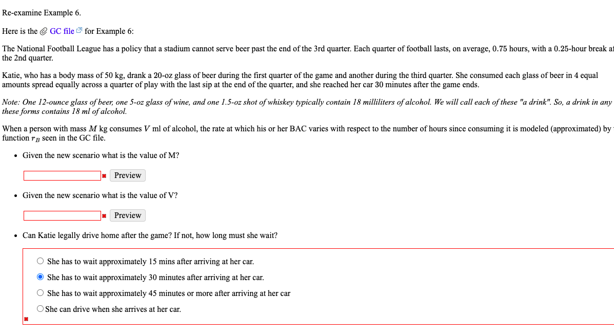 Re-examine Example 6. Here is the GC file for Example | Chegg.com