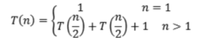 Solved Express the running time of the following recurrence | Chegg.com
