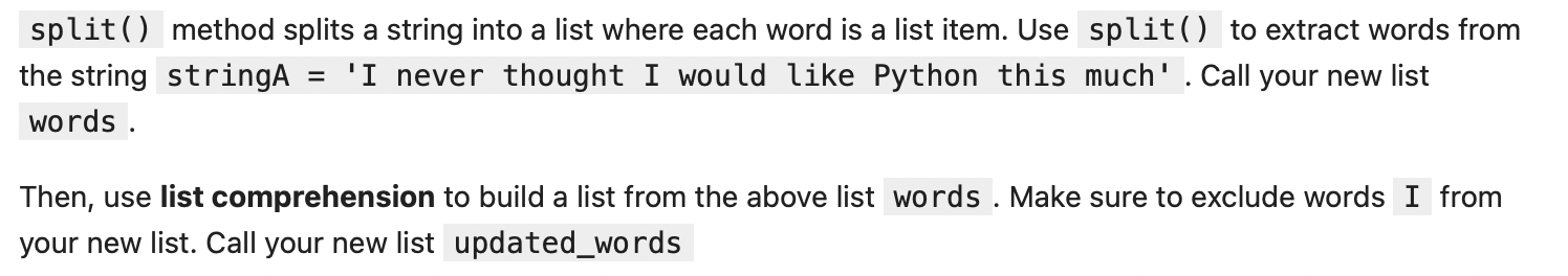Solved Define a list of even numbers less than 10 (call it | Chegg.com