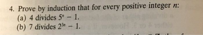 Solved Prove by induction that for every positive integer n: | Chegg.com
