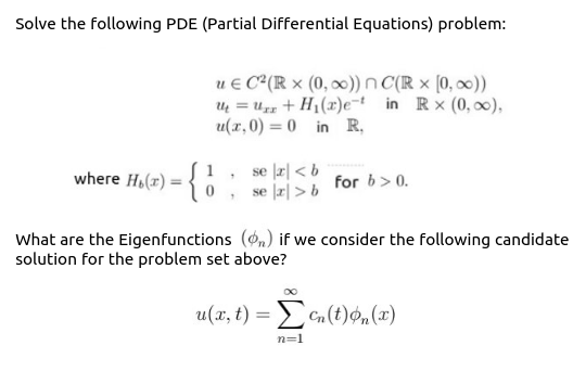 Solve the following PDE (Partial Differential | Chegg.com