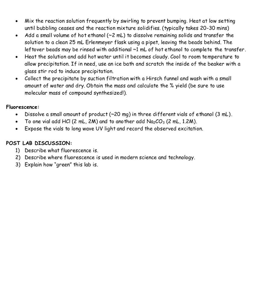 Solved Weeks 9: Synthesis of Coumarin; Fun with | Chegg.com