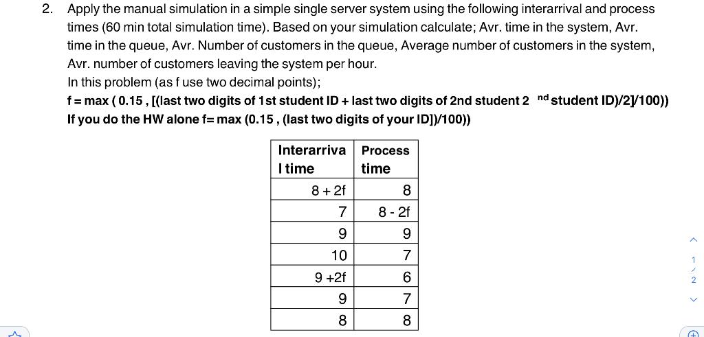 Solved ***Use f = max(0.15,0.54)*** ***apply the manual | Chegg.com