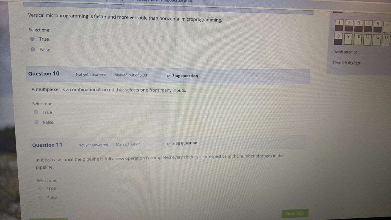 Solved u U2u9opage-4 Vertical microprogramming is faster and | Chegg.com
