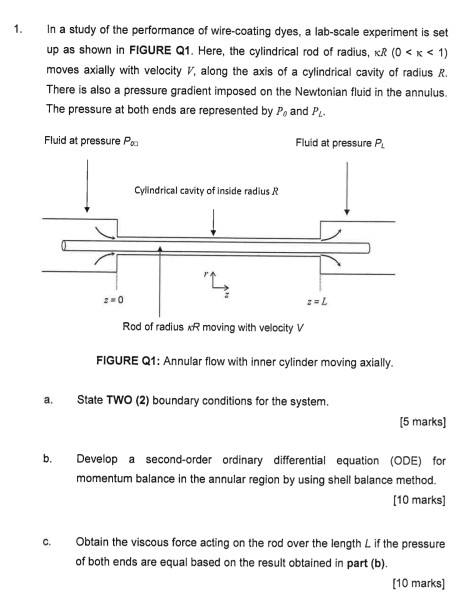 1. In a study of the performance of wire-coating | Chegg.com