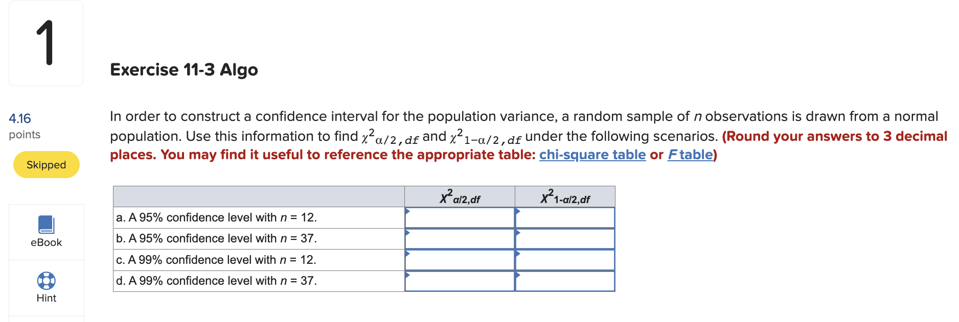 Solved order to construct a confidence interval for the | Chegg.com