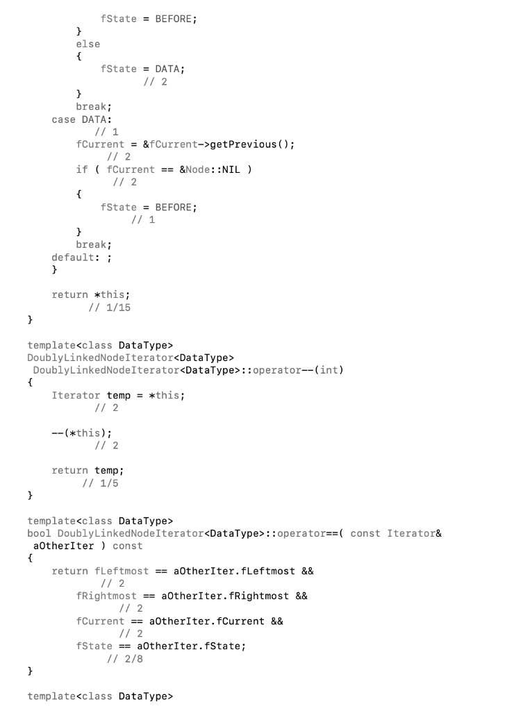 Solved Problem Set 6: Copy Control & Container Types | Chegg.com