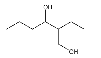 Solved 1) Draw the structure of 2-ethyl-1,3-hexanediol | Chegg.com