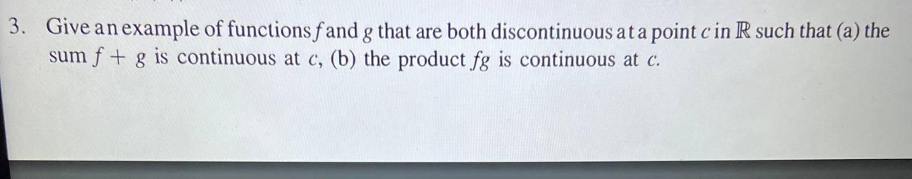 Solved 3. Give an example of functions fand g that are both | Chegg.com