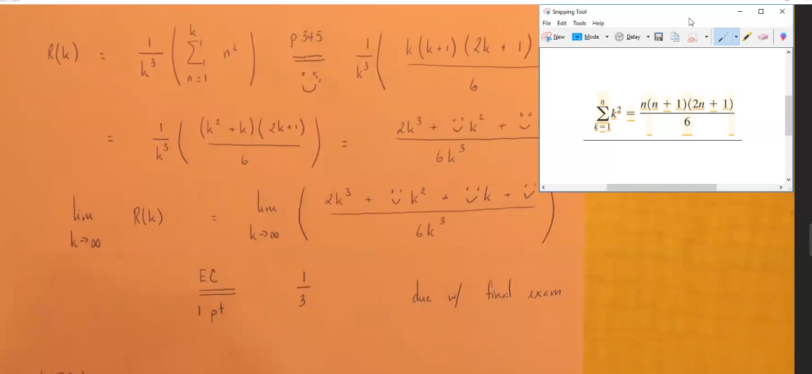 Solved limk→∞R(k)=limk→∞(6k32k3+ik2+ik+ij)1ptEC31 due w/ | Chegg.com