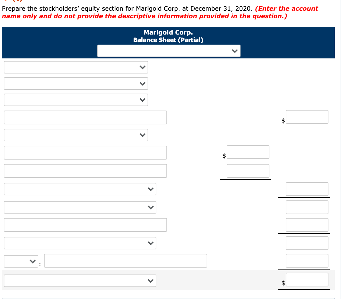 Solved Problem 11-02A a-c (Part Level Submission) Marigold | Chegg.com
